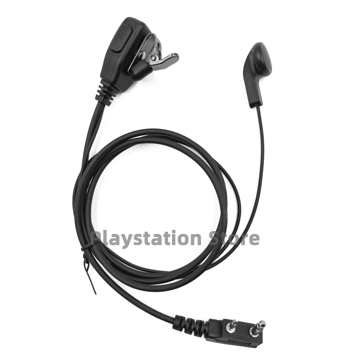 Наушник-гарнитура BAOFENG с 2-контактным разъемом, совместимый с Kenwood, TYT, Baofeng UV5R, 888S, Quansheng UV-K5, UV-K6, для раций и портативных радиостанций