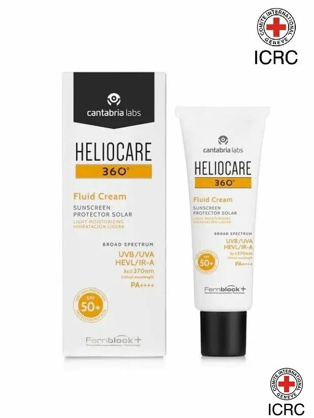 Heliocare 360 Fluid Cream Spf50+ Крем для защиты от солнца 50 мл