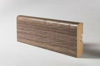 Плинтус МДФ Hannahholz-80 Дуб красный 81402- 21, 1 шт.