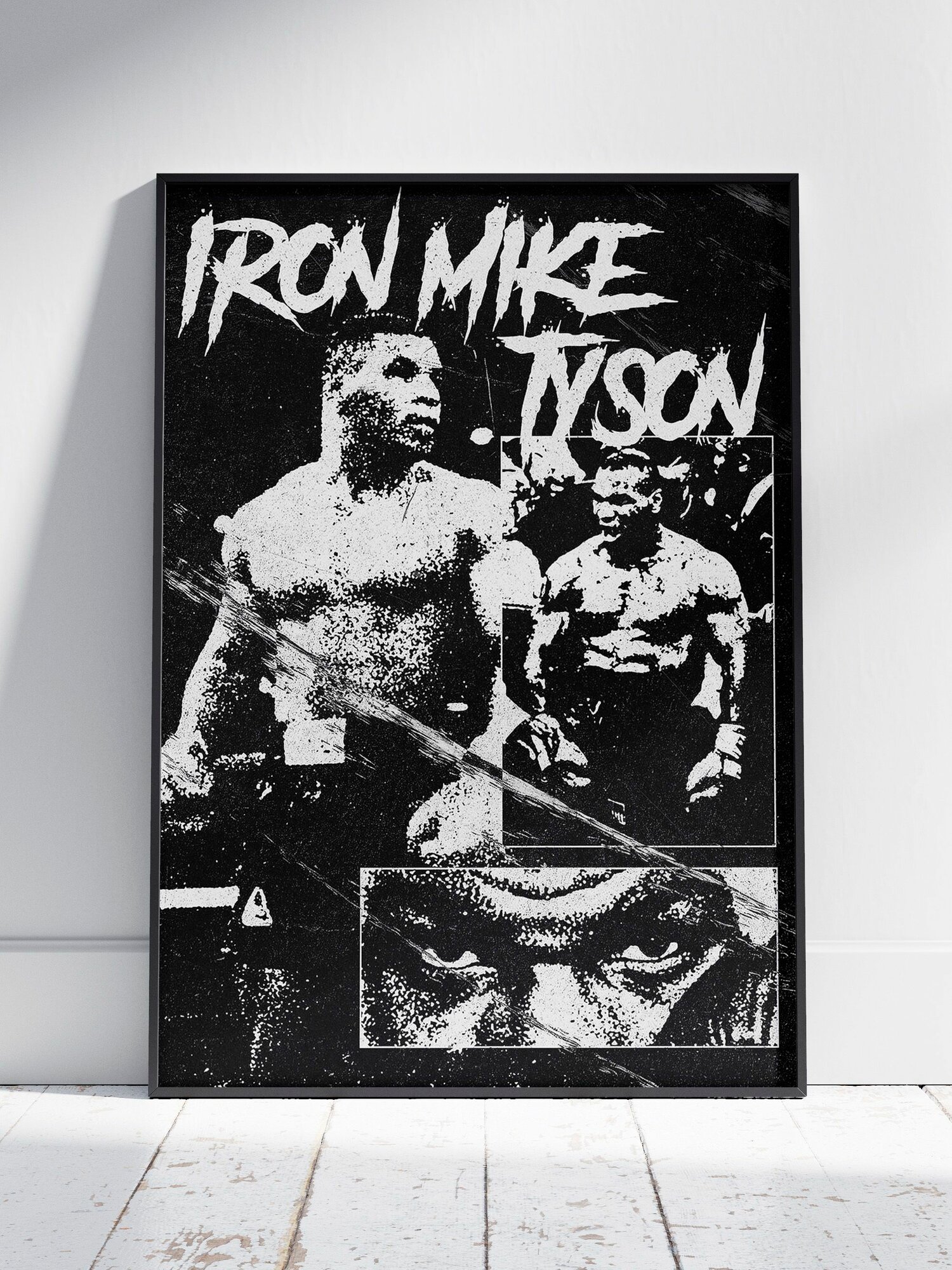 Плакат на стену для интерьера Легенды Бокса (Майк Тайсон - Mike Tyson 6) - Постер по спорту и физической активности формата A4 (21x30 см)