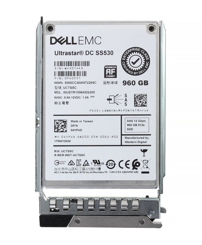 Жесткий диск Dell 04YPVD 960Gb SAS 2,5" SSD