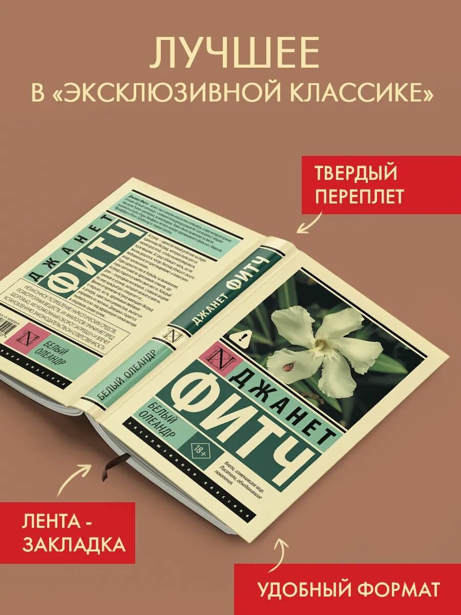 Белый олеандр. Джанет Фитч. Психологический роман