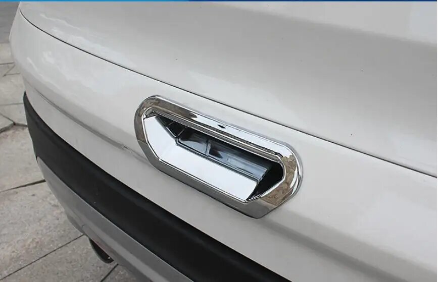 Для Ford Escape Kuga 2013 2014 2015 2016 2017 2018 хромированная задняя дверь багажника, дверная ручка, чаша, защелка, накладка, молдинг, гарнир