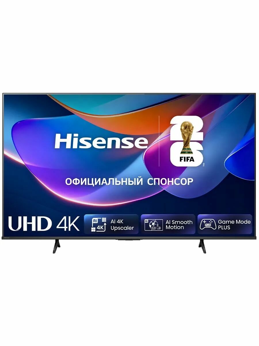 Телевизор Hisense 55A6S, черный