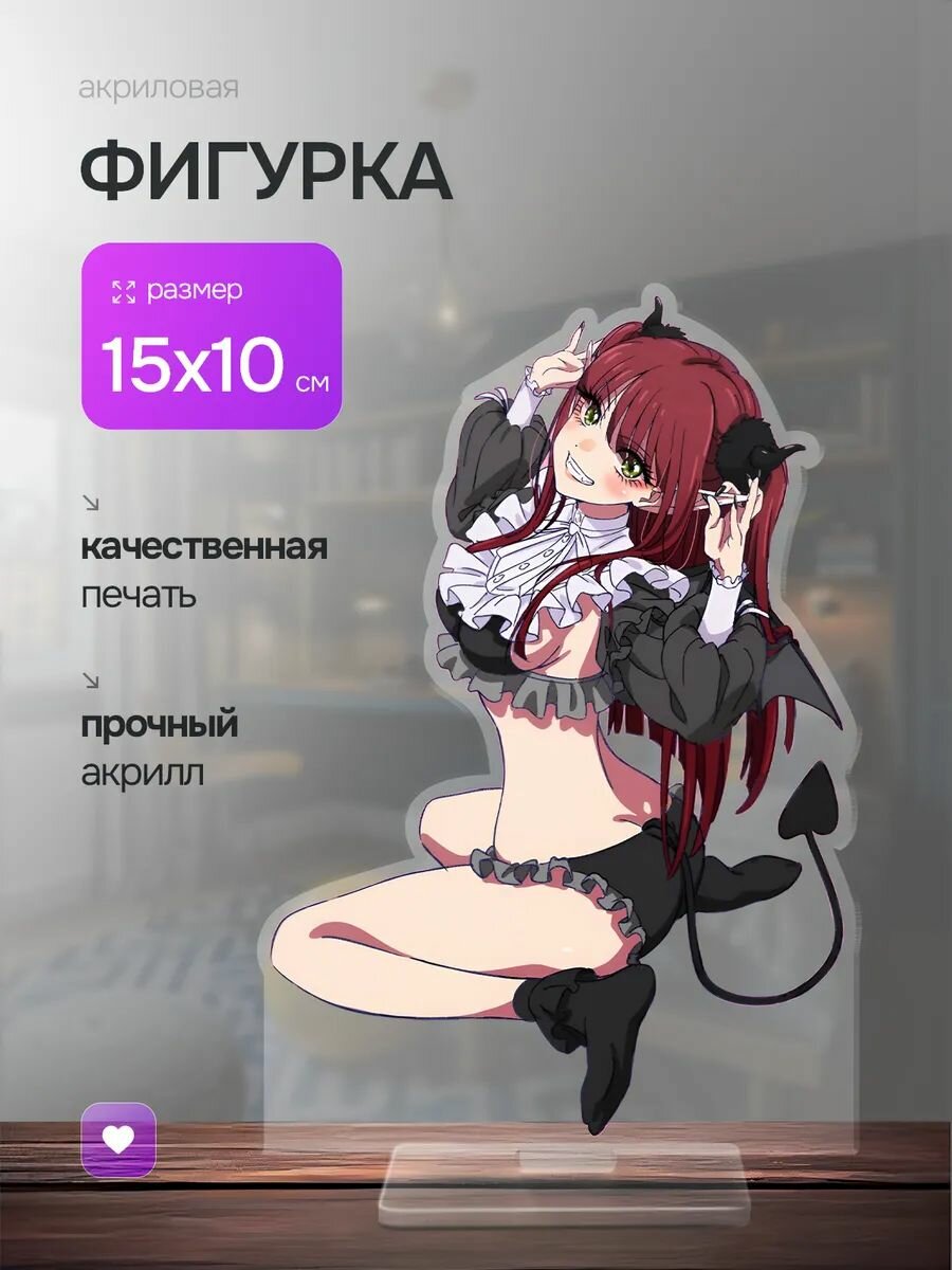 Акриловая фигурка фарфоровая кукла влюбилась