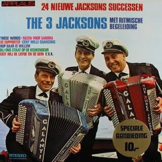 The 3 Jacksons - 24 Nieuwe Jacksons Successen VG