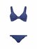 Купальник PARAMIDONNA Textured-finish bikini, размер OneSize, blue