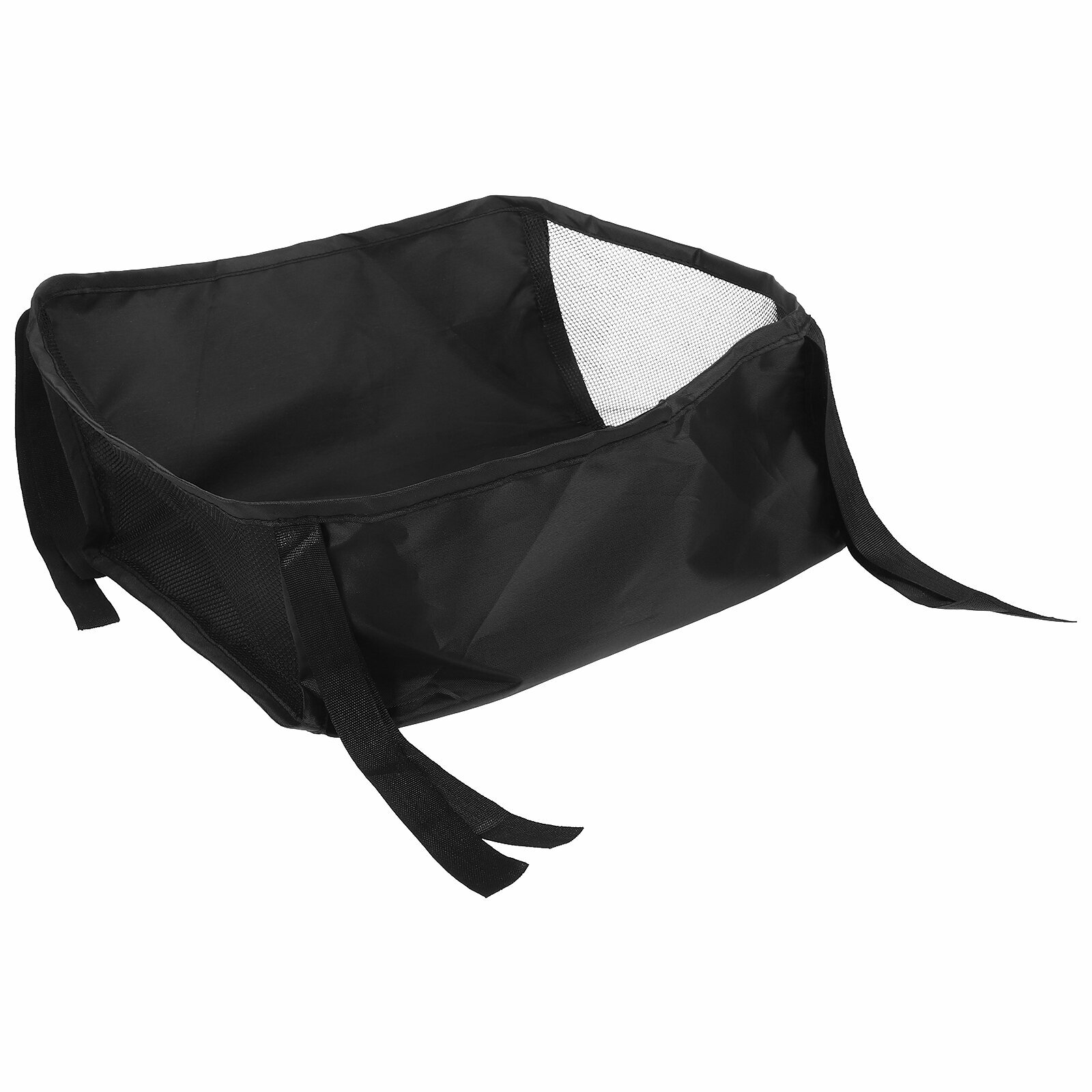 Универсальный подстаканник для коляски, коляска, детская коляска, коляска-трость, нижняя рама, корзина для хранения (маленький черный размер, без подножки (32*22*13))