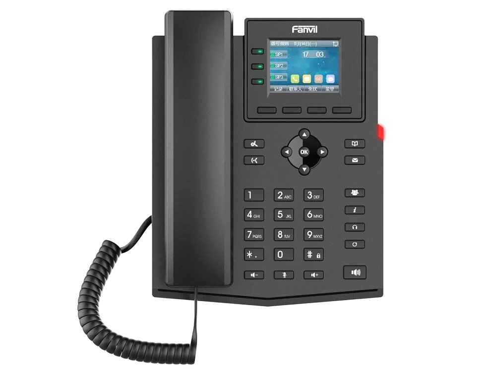 Двухпроводной IP телефон Fanvil X303-2 Wire