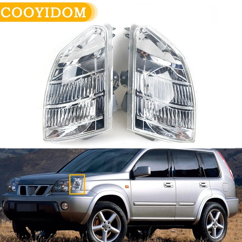 Nissan X-Trail T30 2001-2007 Передняя противотуманная фара, правая, прозрачные линзы