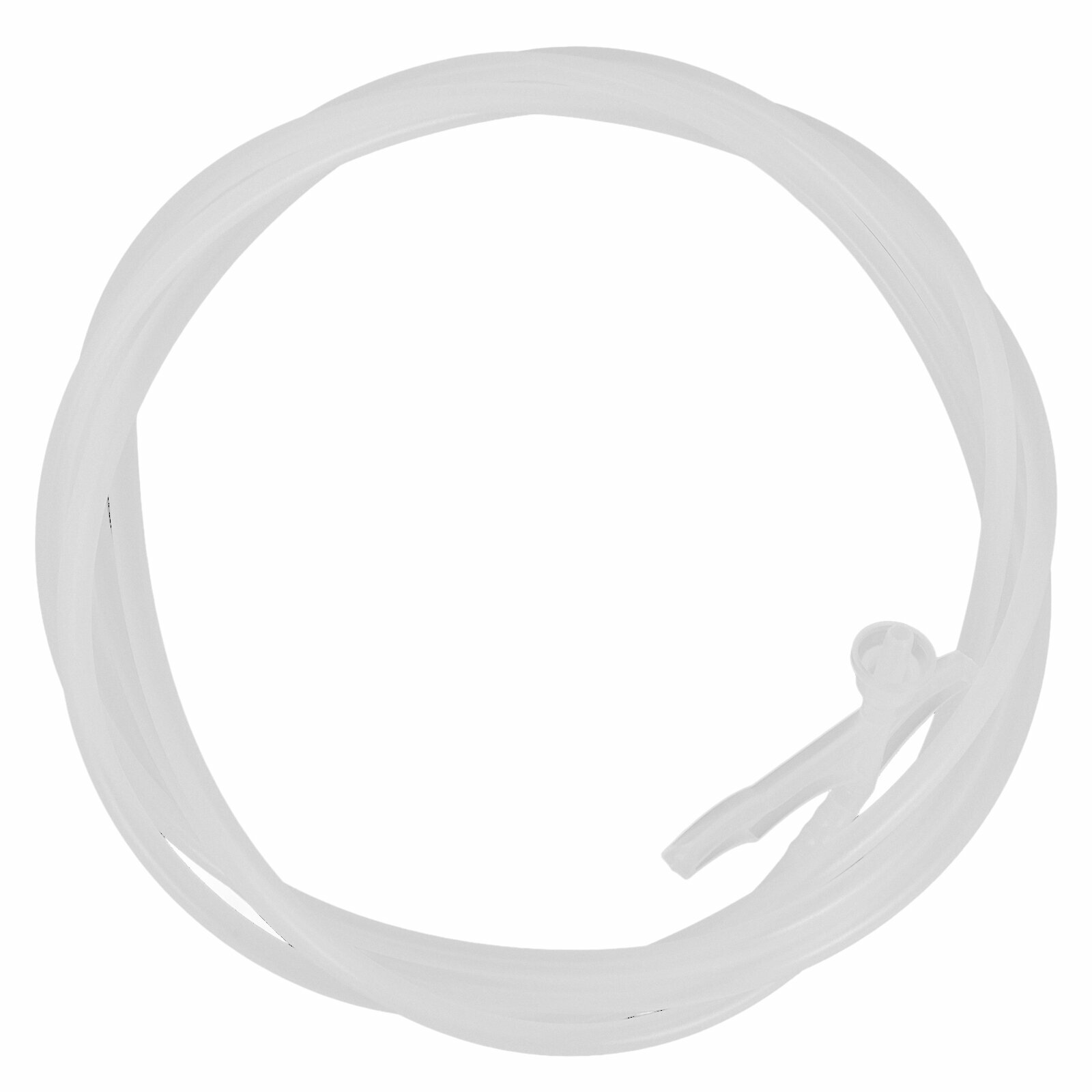 Прозрачная пластиковая удлиненная трубка для пены для пылесоса 2 м