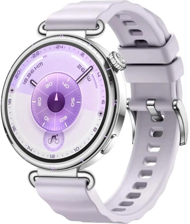 55020FVU / Смарт-часы Huawei Watch GT 6 Konsu-B19FC, 41мм, 1.32", фиолетовый/серебристый (55020fv