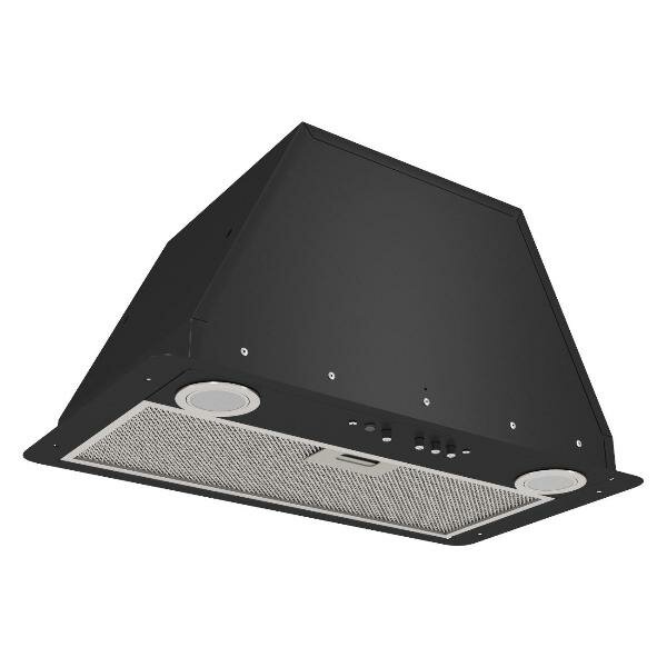 Вытяжка полностью встраиваемая Elikor BOX 52П-700 черная