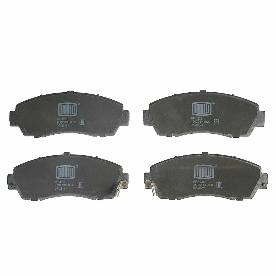 Колодки тормозные HONDA CR V IV (12 ) (TRIALLI)