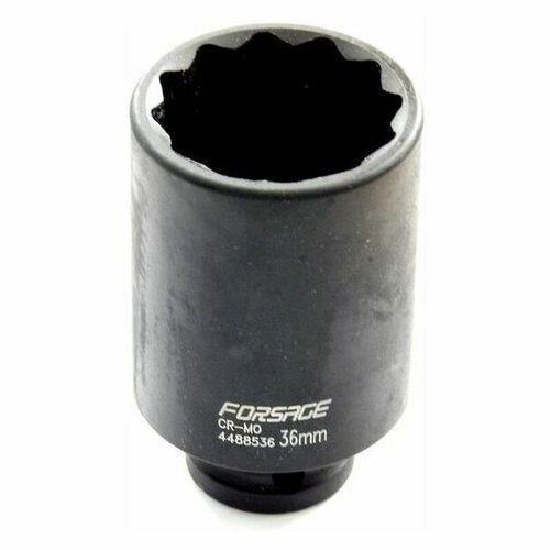 Головка ударная глубокая 36мм 1/2 12гр FORSAGE F4488536