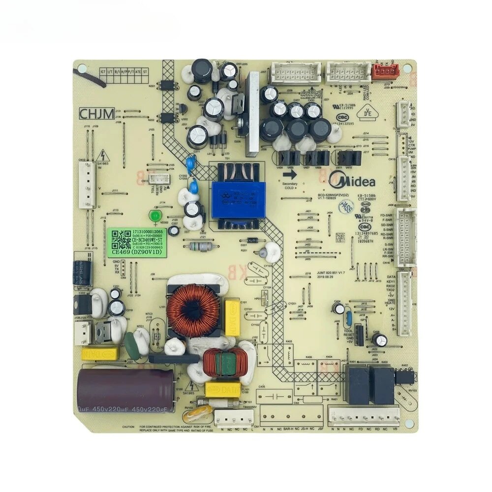 Печатная плата управления для холодильника Midea BCD-528WGPZV(DZ)
