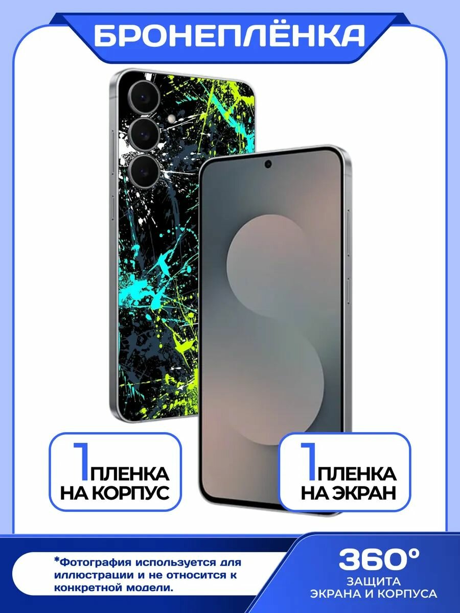 Виниловая пленка для Galaxy A15 на экран и корпус