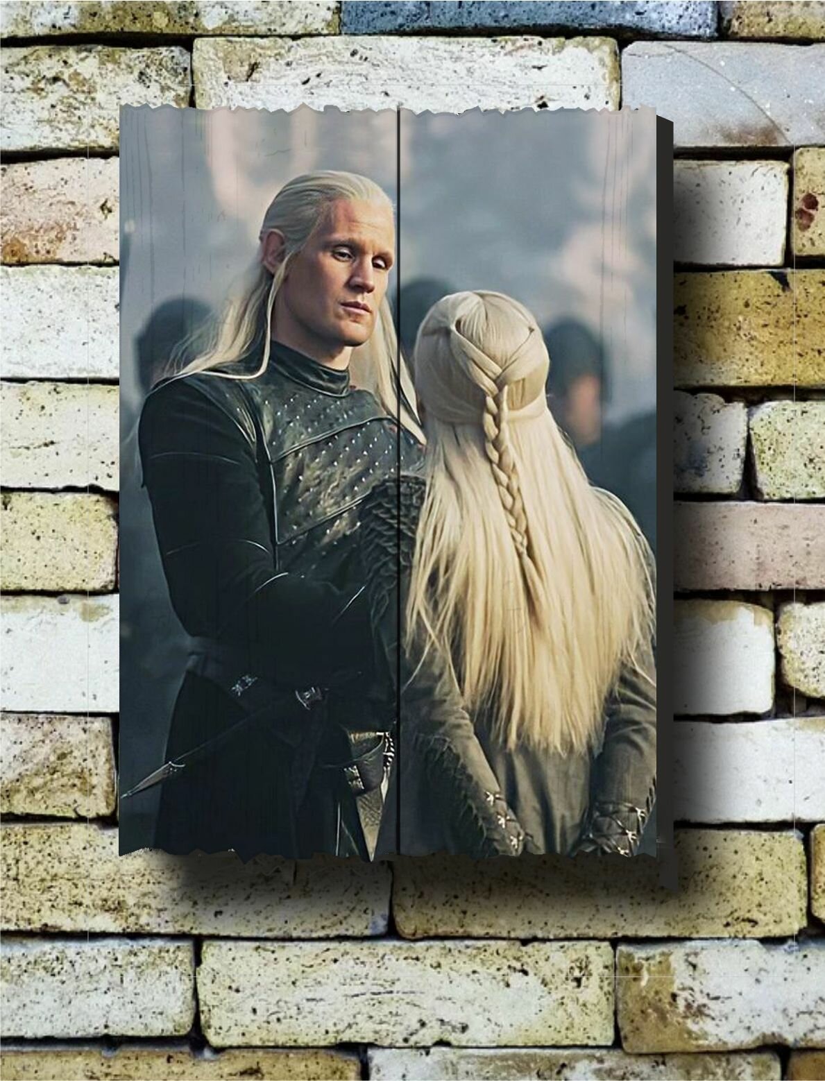Картина на досках дом дракона 1 Игра перстолов, Game of the trones