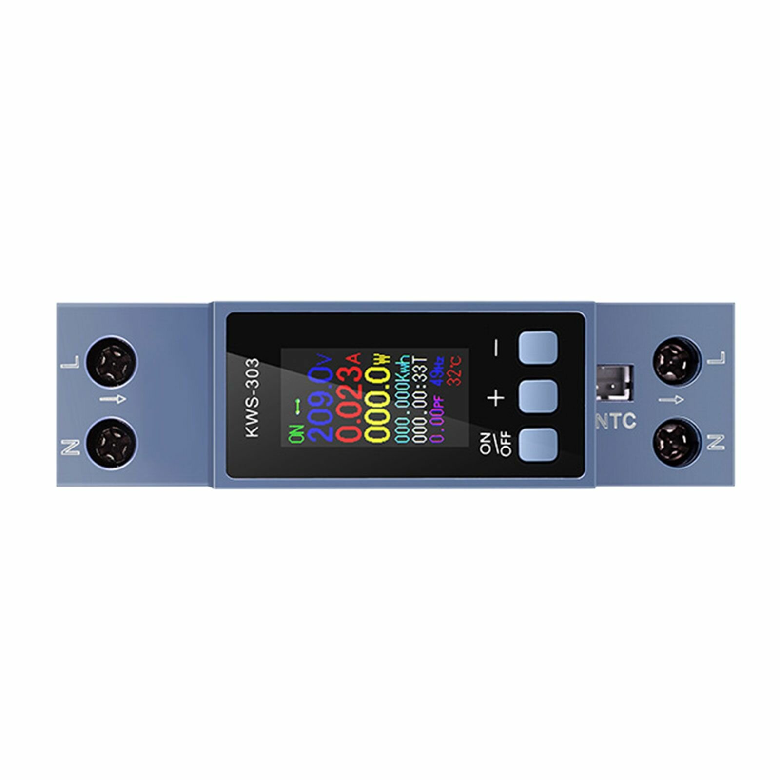 Тестер c TFT-дисплеем для измерения напряжения и тока 40A AC85-290V