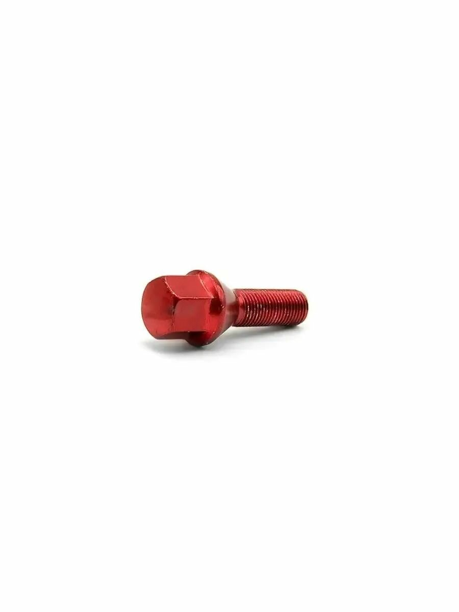 Болт M12X1,25X28 кл.17 Красный, 10шт.