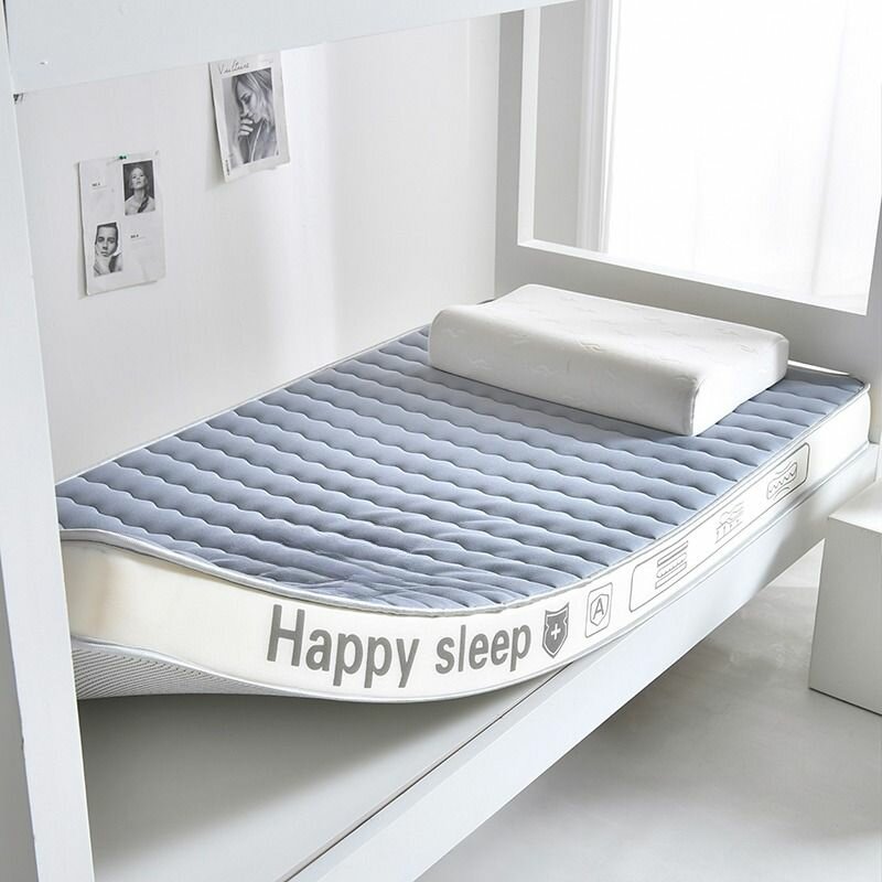 Упругий матрас-топпер Happy sleep, воздухопроницаемый наматрасник для кровати, не проседает, 80х190 см