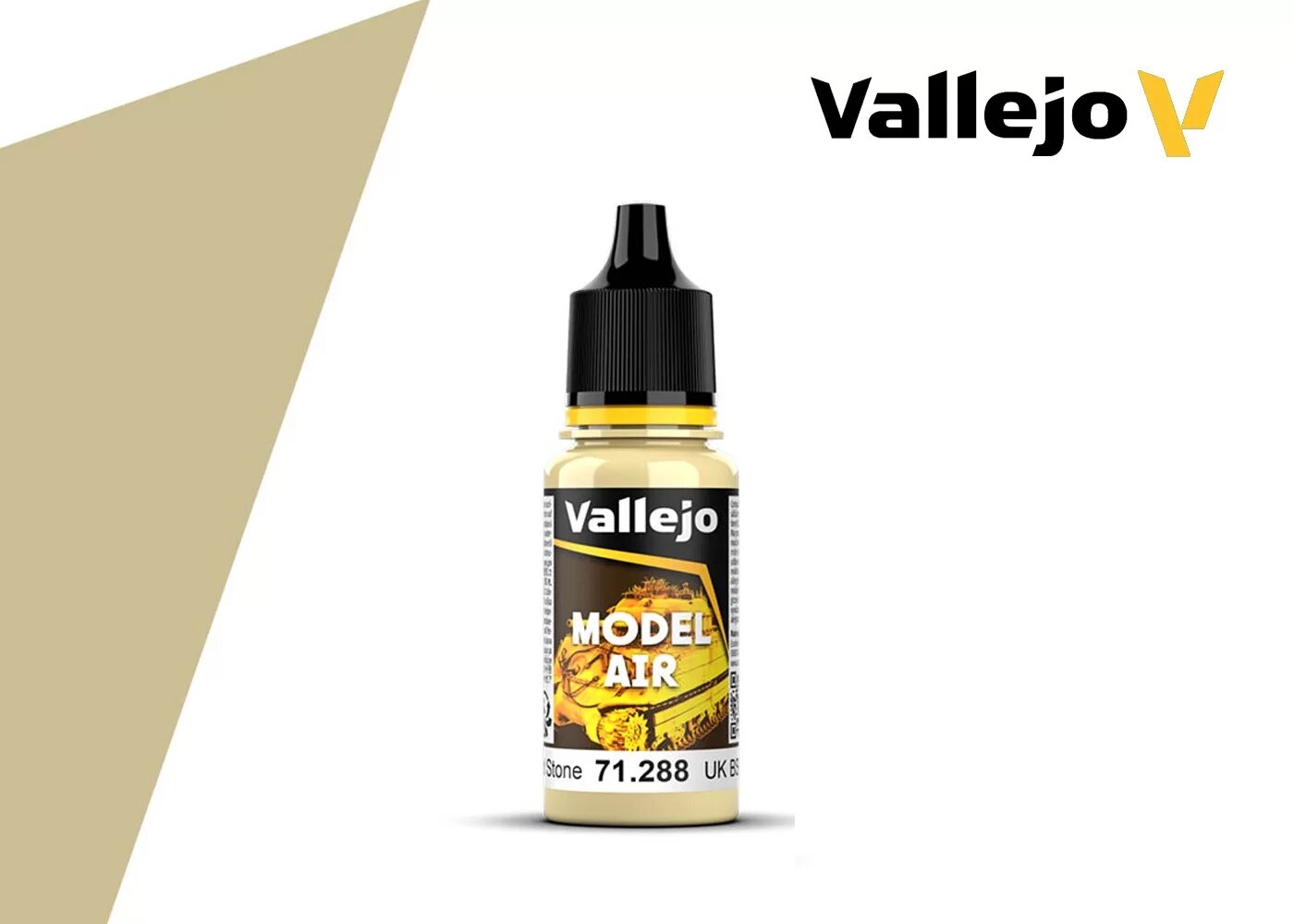 Краска Vallejo 71.288 серии Model Air UK Bsc 64 Portland Stone 17 мл. акриловая