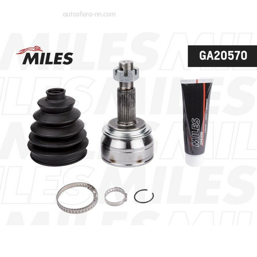 MILES GA20570 ШРУС NISSAN X-TRAIL T32 2.5i CVT 4WD 14- нар. пер.