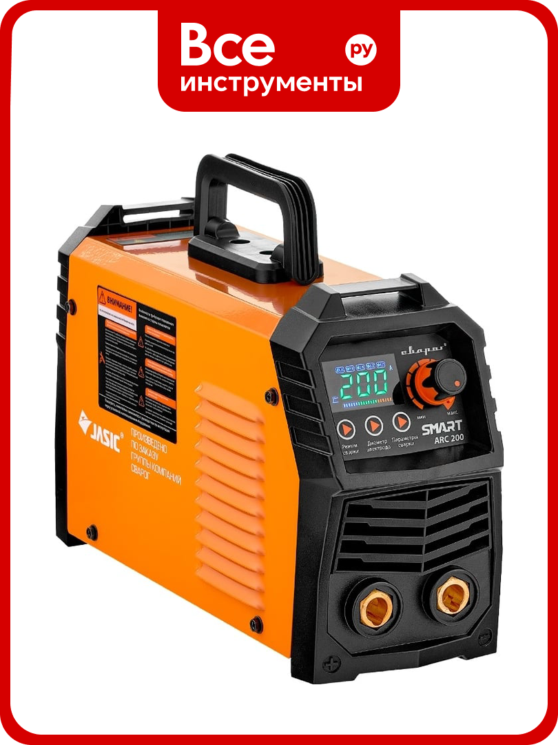 Сварочный инвертор Сварог ARC 200 REAL SMART Z28303 97984, для ручной дуговой сварки