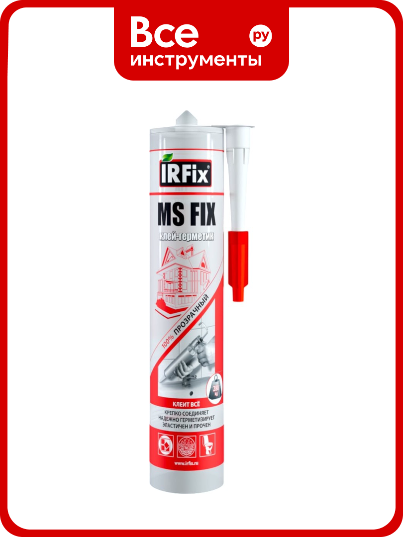 Клей-герметик гибридный IRFIX MS FIX 310мл 20086