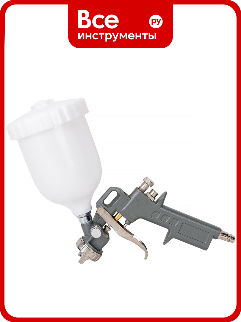 Краскораспылитель с верхним бачком Pegas pneumatic 1.5 мм 2707