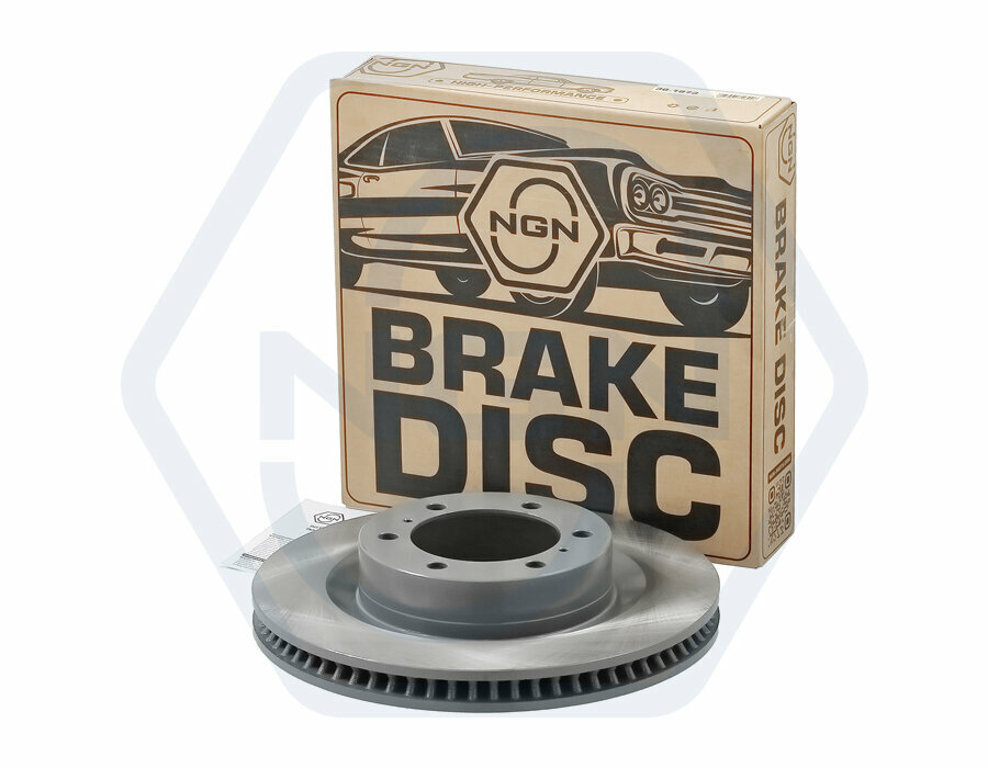 Диск тормозной термостойкий (передний, вент,338x32) NGN 36-1873 для TOYOTA 4Runner 10>/Land Cruiser Prado(150) 09>, LEXUS GX460 10>
