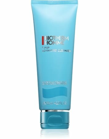 Средство для умывания biotherm homme t-pur advanced cleanser, 125 мл