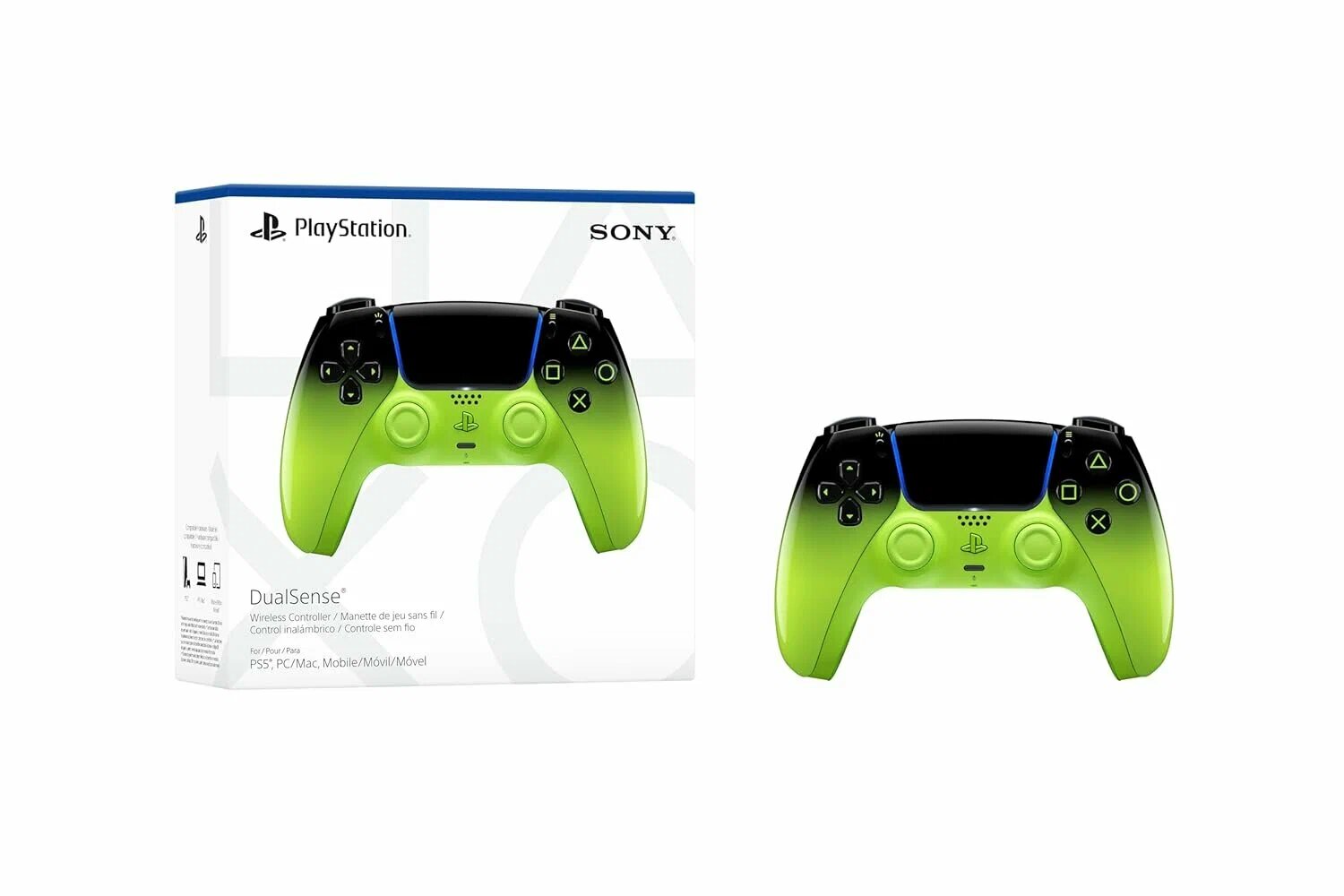 Геймпад Sony PlayStation 5 DualSense Wireless Controller - Remix Green — фото 1