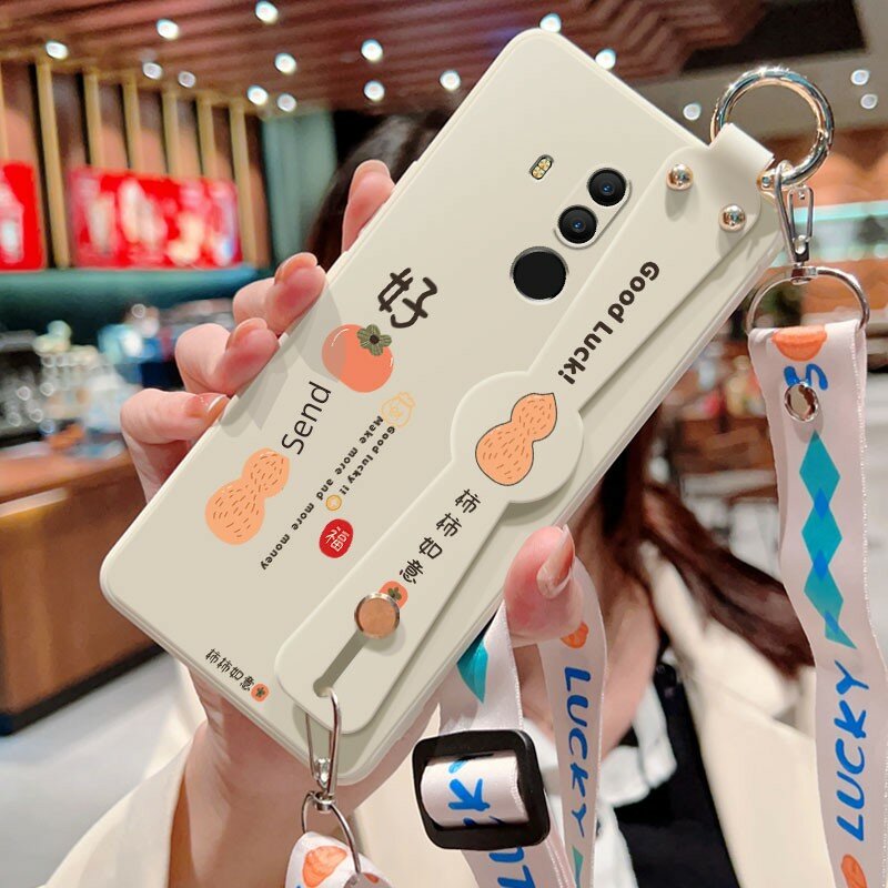 Силиконовый чехол для Huawei Mate 9 Pro - Античная белая, полная защита, ударопрочный, премиум мягкий ТПУ материал