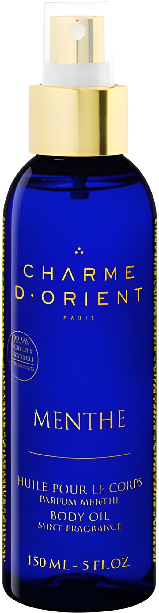 Charme d'Orient Масло для тела с ароматом мяты Massage Oil Mint Fragrance 60ml