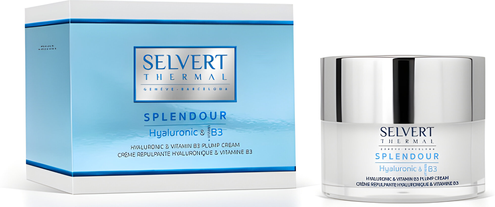 Selvert Thermal Увлажняющий крем с витамином В3 и гиалуроновой кислотой Hyaluronic & Vitamin B3 Plump Cream 30ml