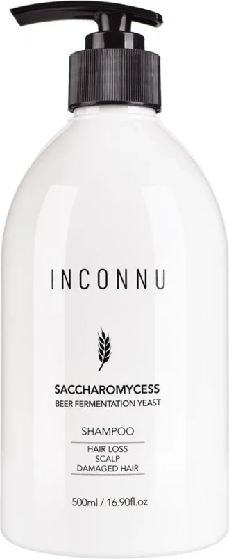 Pogonia Шампунь на основе пивных дрожжей для увлажнения и укрепления волос Inconnu Saccharomycess Shampoo 200ml