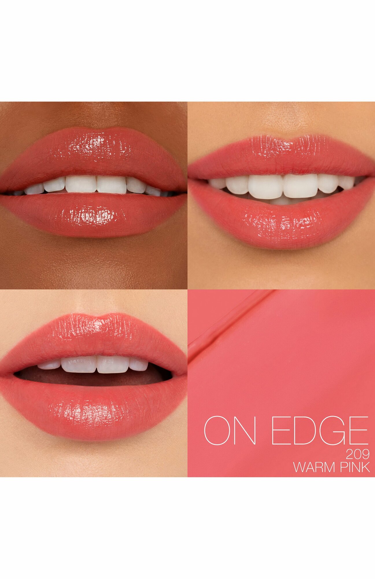 Сияющая помада для губ Afterglow Sensual Shine Lipstick, оттенок On Edge (1,5g) NARS