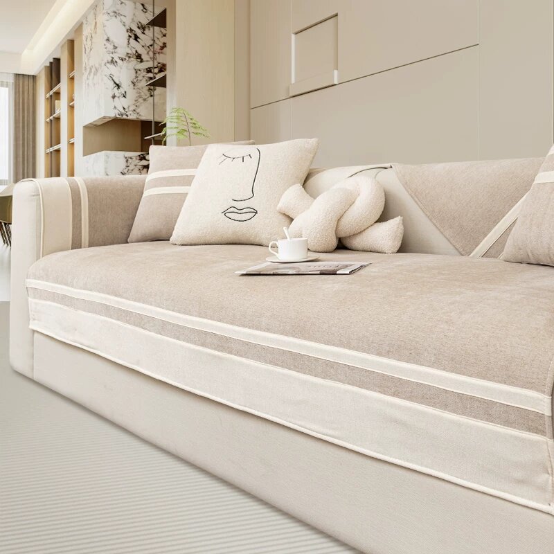 Yuman Home, новинка 20%, синельная подушка для дивана, противоскользящая подушка для четырех сезонов, легкая роскошная