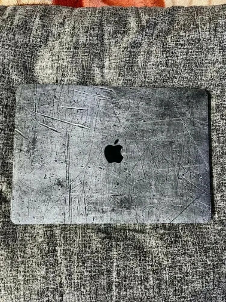 Чехол для MacBook Air 13 / 2010-2017 макбук air 13.3 A1466 A1369 художественный дизайн темно-серый Чехол на