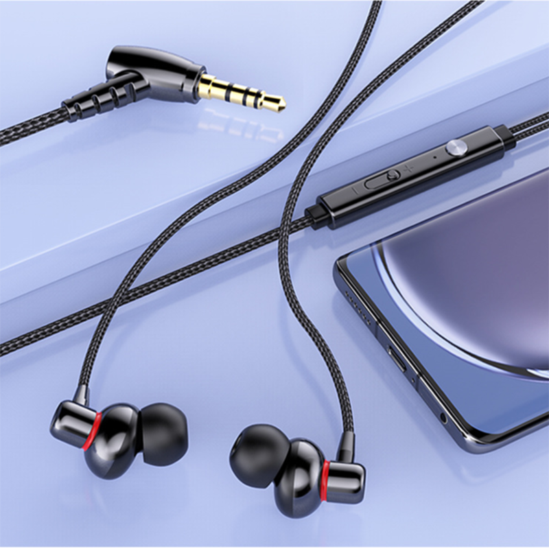 Наушники проводные совместимые с Samsung Galaxy S25/S25+/S24/S24+/S23/S22 - N7 3.5mm круглый разъем