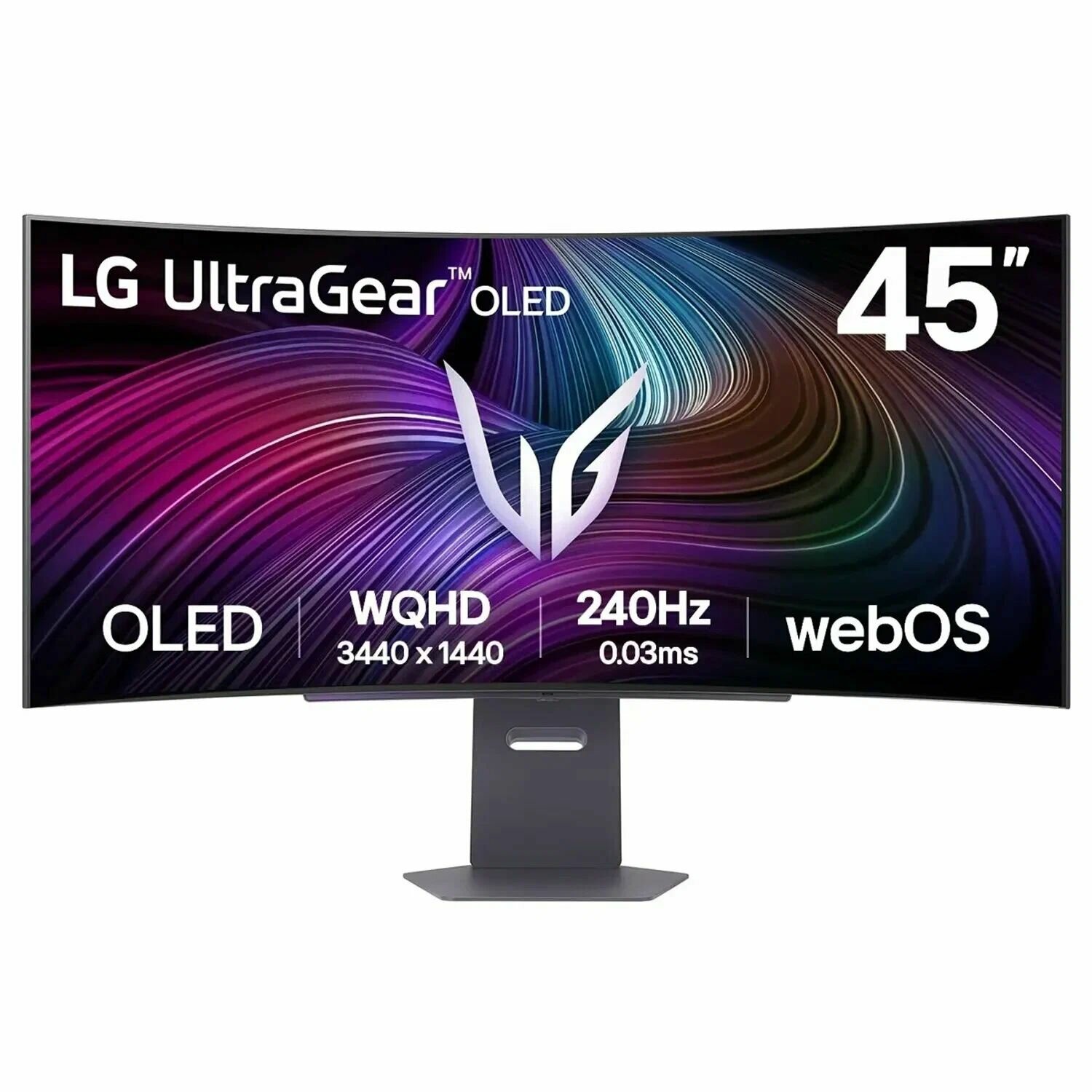 LG 45 Монитор 45GX90SA-B. ARUZ OLED, 3440x1440, 240 Гц