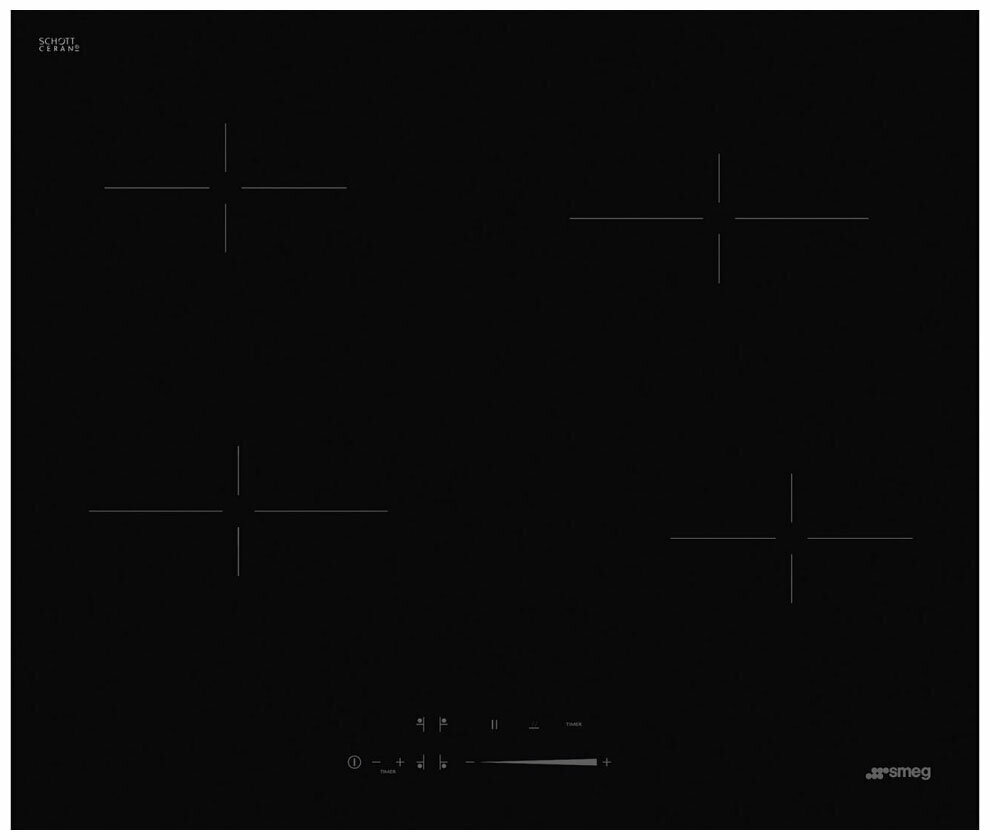 Варочная поверхность Smeg SE464TD