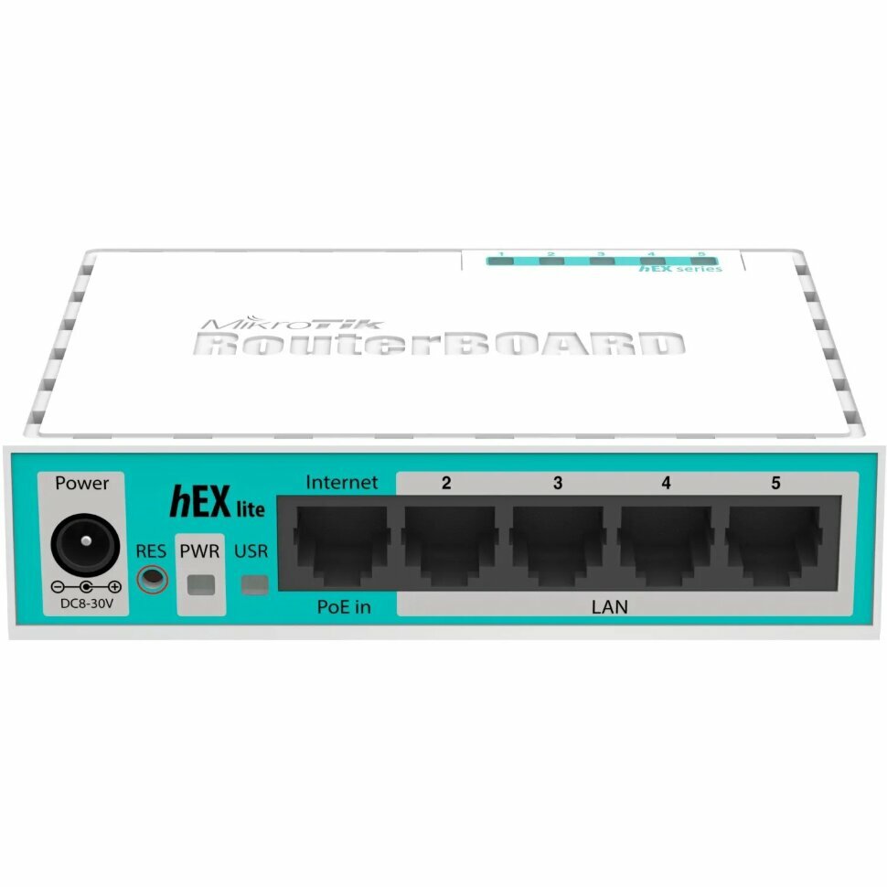 Маршрутизатор Mikrotik hEX lite RB750R2, 1022736