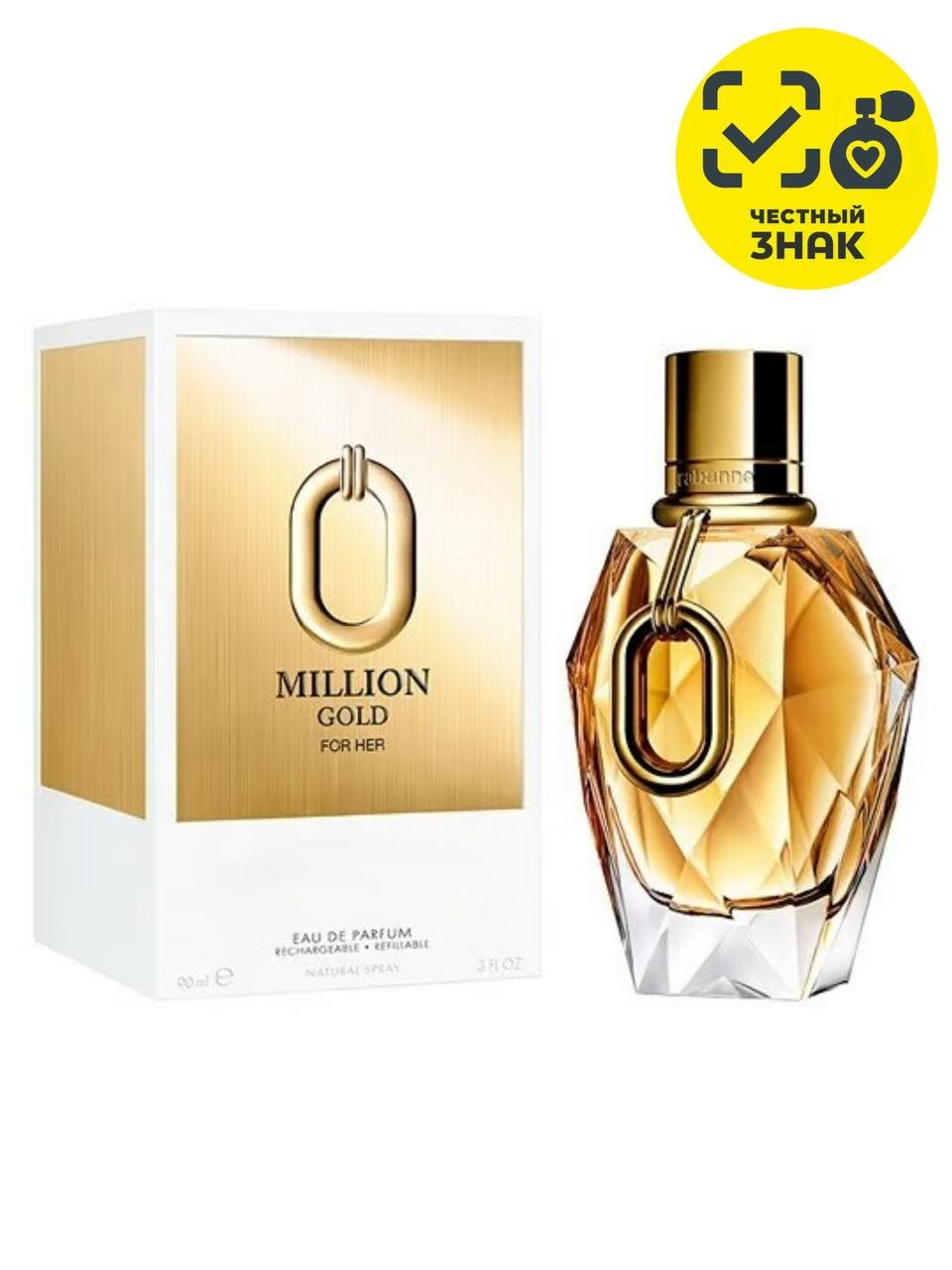 Million Gold for Her Миллион Женские Парфюмерная вода 90 мл