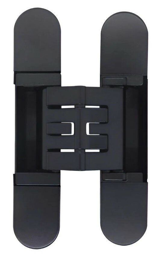 Петля скрытая с 3D регулировкой ARCHIE, (комплект 2 штуки), 135/130х27-BLACK, чёрный