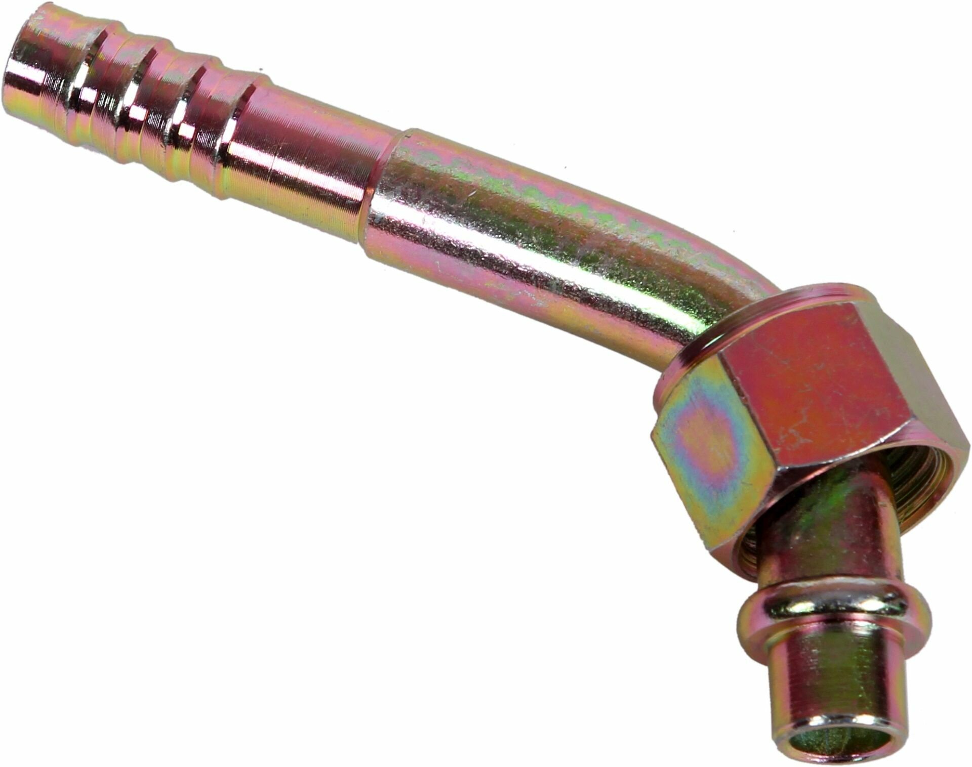 Фитинг стальной 10мм 1/2 №8х45 O-RING 3/4 -16UNF TITAN