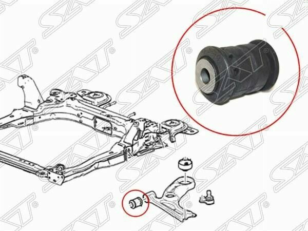 Сайлентблок SAT ST-95228670 рычага Chevrolet Aveo 11-15, Cobalt 13-
