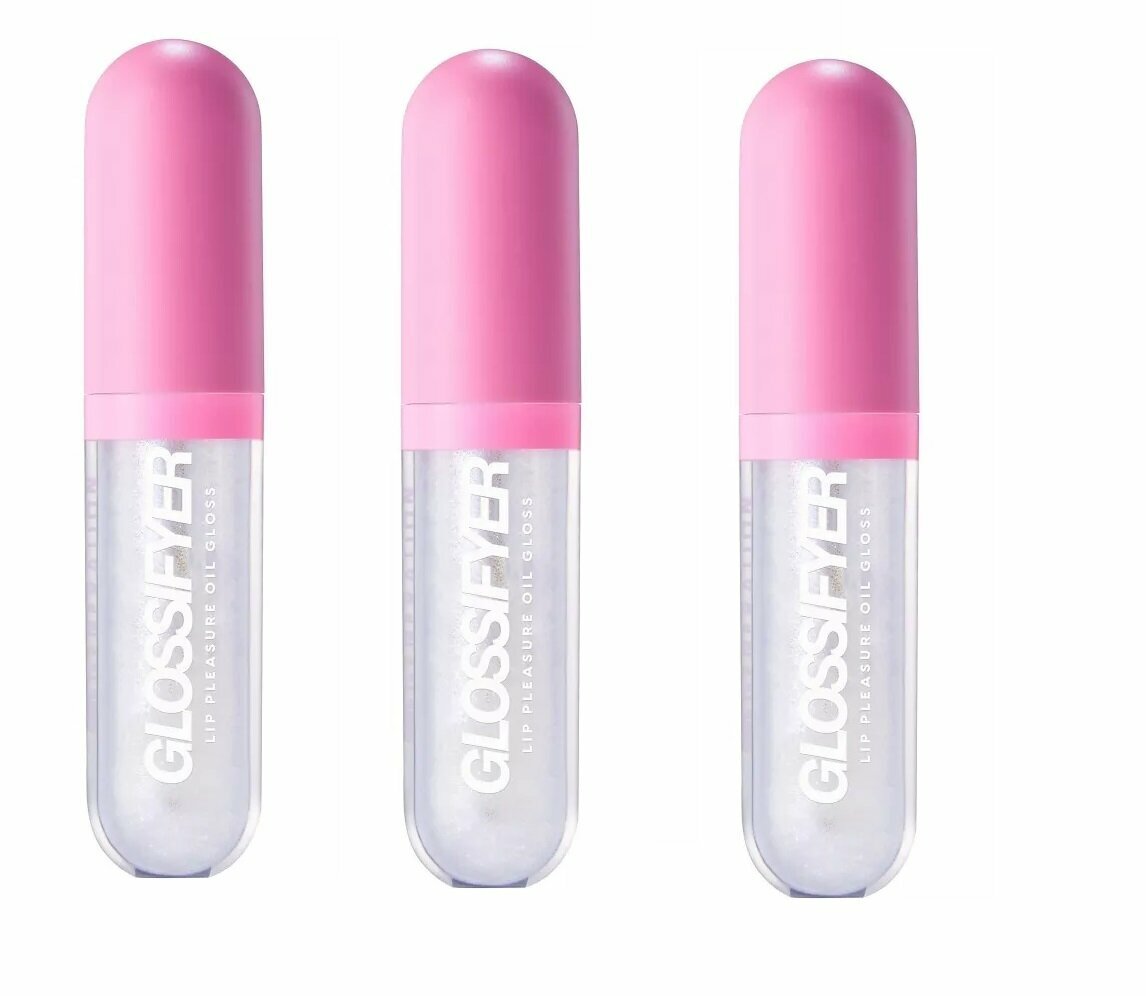 Масло-блеск для губ Love Generation Lip Pleasure Oil Gloss "Glossifyer" тон 02 3шт