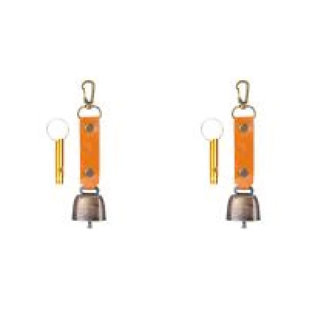 APWIKOGER Аварийный свисток с медведем Orange 2pcs